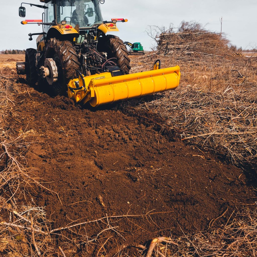 Agricultural Land Clearing & Stone Crushing | Crushing Mechanics